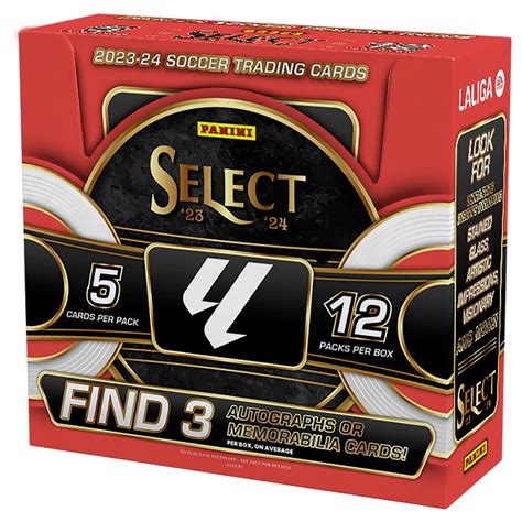 202324 Panini Select La Liga Soccer Hobby 12 Box Case Buy Now At