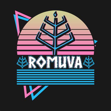 Romuva Symbol Baltic Paganism Pagan Religion Retro Romuva T Shirt