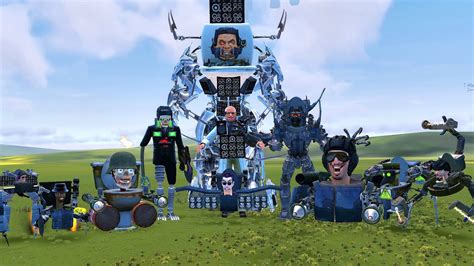 Skibidi Toilet Gman Clone Vs Tvman Titan Upgraded Multiverse In