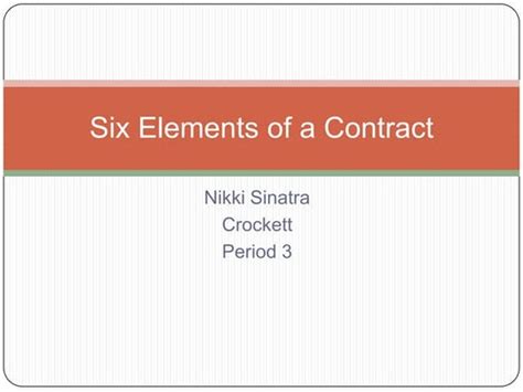 Lecture 1 Introduction To The Law Of Contract Pdf