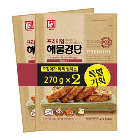 한성기업 프리미엄 해물경단 270gx2 홈플러스 택배배송