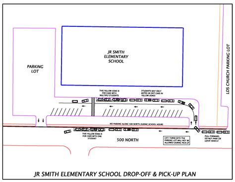 Pick Up And Drop Off Procedure Jr Smith Elementary
