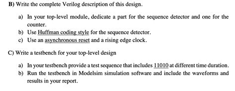 Solved A Sequence Detector Searches For The Sequence 11010
