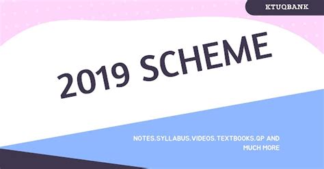 Computer Science Engineering Year 3 Syllabus 2019 Batch Ktuqbank