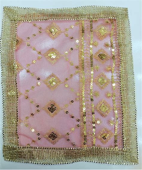 Net Tikli Chunari Pooja Ki Chunari 9 X 13