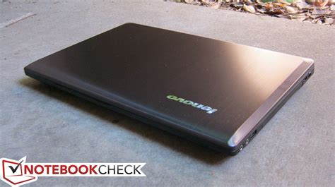 Lenovo Ideapad Y Bu Laptop Review Notebookcheck Net Reviews