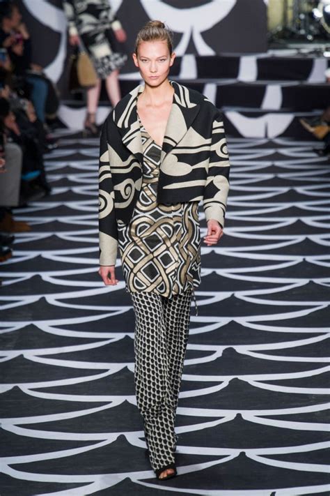 黛安·冯芙丝汀宝dvf Diane Von Furstenberg 2014秋冬时装发布秀 New York Fall 2014 天天时装