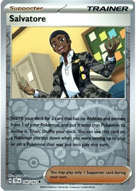 Salvatore Tef 160 Reverse Holo Temporal Forces Pokemon Tcg Ełk