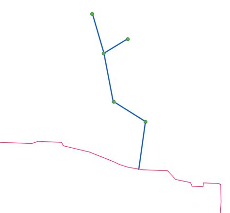 Fttx Network Design In QGIS How To Calculate Distance To Network Backbone Or Another Connected