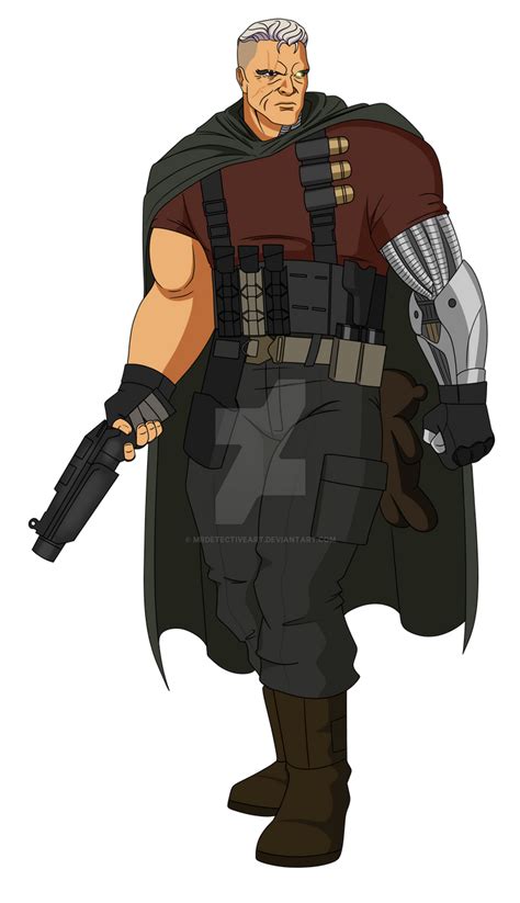 Cable Deadpool 2 With X Men 97 Art Style By Mrdetectiveart On Deviantart