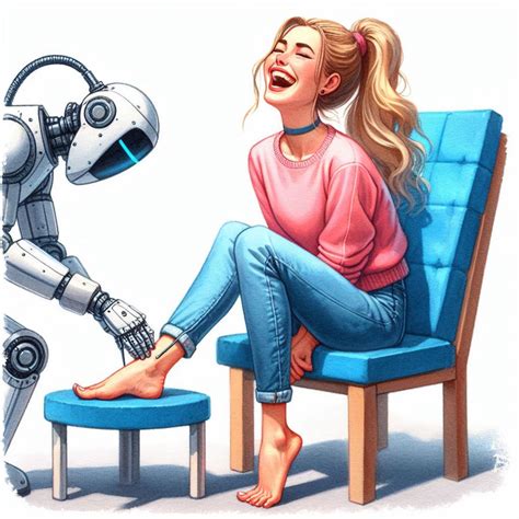 Tmntcaitlyn Tickled By A Robot By Tool04 On Deviantart