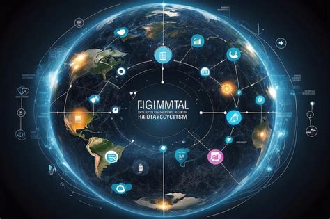 Mastering The Digital Ecosystem Premium Ai Generated Image