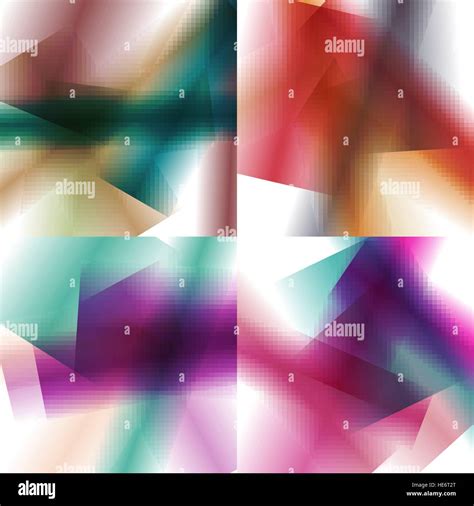Set Of Colorful Backgrounds With Soft Gradients And Lines Stock Vector Image And Art Alamy