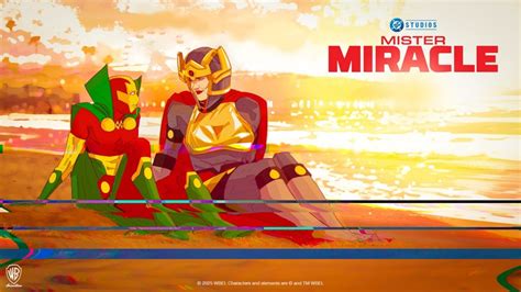 Mister Miracle Mitch Gerads Art Sets Bar For Shows Animation King