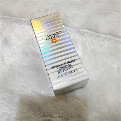 Jual [new] Mac Lightful C Naturally Flawless Spf35 Pa Foundation Shopee Indonesia