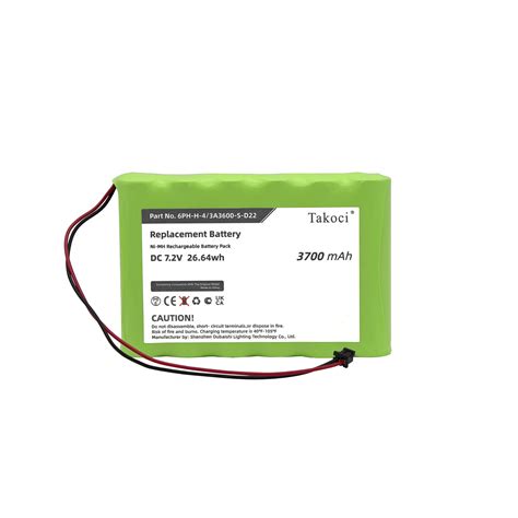 Takoci Replacement Battery For Adt Impassa Wireless Alarm Systems