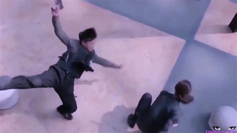 4 Nutshots Asian Female Bodyguard Ballbusting Compilation Kick In The