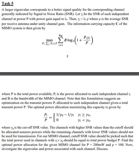 Task 5a Larger Eigenvalue Corresponds To A Better