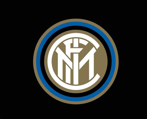 Inter Milan Club Symbol Logo Serie A Football Calcio Italy Abstract Design Vector Illustration