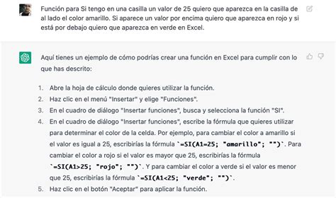 La Ia De Chatgpt Es Capaz Hasta De Crear F Rmulas De Excel As Se Lo Puedes Pedir