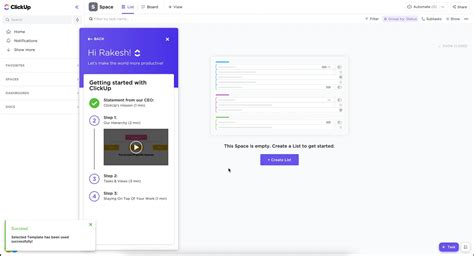 Clickup UI UX Design SaaS Application Design Saas Ui