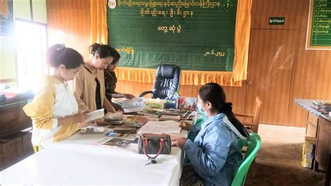 နောင်ချိုမြို့နယ်တွင် Mobile Library ကွင်းဆင်း၍ စာအုပ်စာစောင်ငှားရမ်းခ