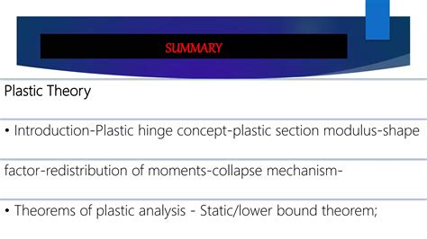 Plastic Analysis Pptx