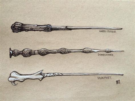Harry Potter Wand Drawing Np