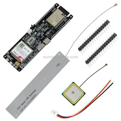 TTGO T SIM7000G ESP32 WiFi Bluetooth 18560 Battery Holder Solar Charge Module Development Board