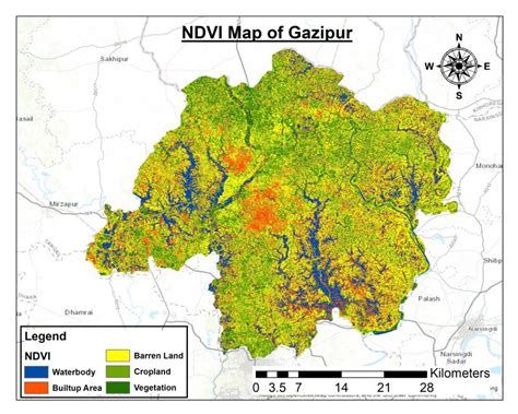 Ndvi Gis Arcgis Waterresourcesengineering Remotesensing Landuse Asm Sadman Sharar Sudeen