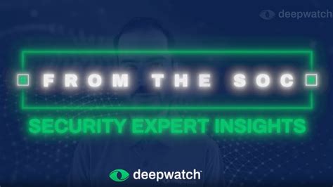 From The Soc Splunk Visualizations Via Splunk Ui Deepwatch Youtube