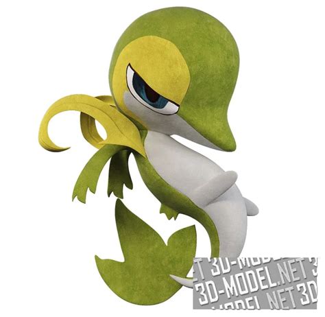 3d модель Покемон Snivy