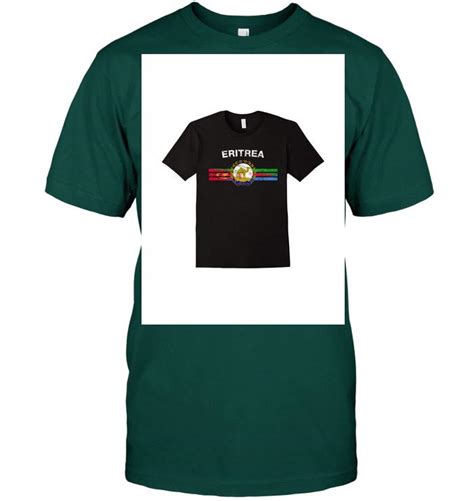 Eritrean Flag Shirt Eritrean Emblem Eritrea Flag Shirt T Shirts Tank