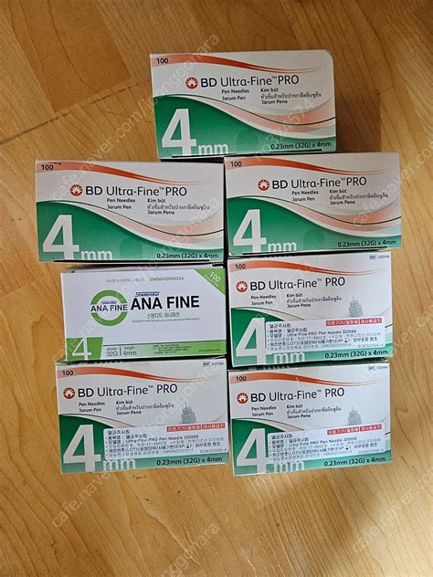 인슐린 주사바늘 Bd 울트라 32g 4mm 새거 리빙생활 중고나라