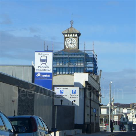 Portrush Train Station Portrush County Antrim See Around Britain