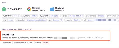 Onunhandledrejection Error Occurs If Dynamically Import Module Fail