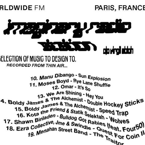 name of the font for ‘imaginary radio station r identifythisfont