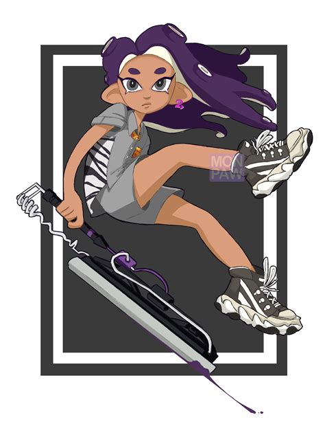 My Splat Oc Pepper 🌶️ Been Playing Splatana Wiper Non Stop Lately R Splatoon