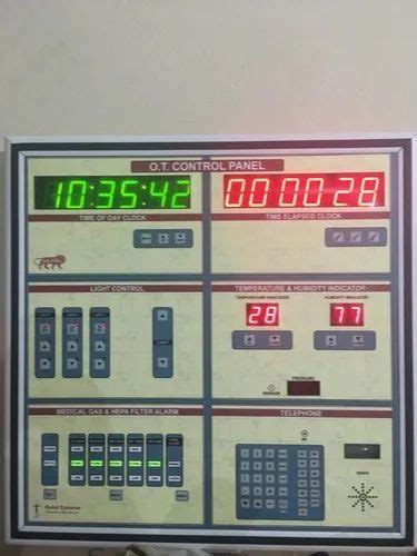 Ot Conrol Panel Surgeon Control Panel Manufacturer From Palwal