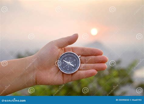 Compass And Map Royalty Free Stock Image 126316198