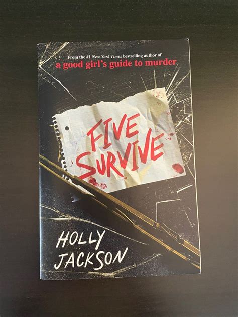 Five Survive Holly Jackson English Book English Novel Hobbies And Toys