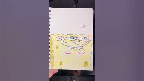 Spongebob Scribble Spongebob Art Shorts Viral Youtube