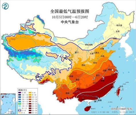 寒潮蓝色预警 江南大部华南北部等局地降温可达8以上