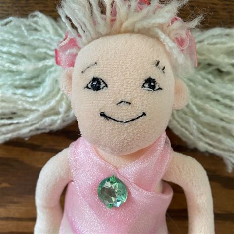 Douglas Toys Douglas Cuddle Toy Plush Mermaid With Gem And Glitter