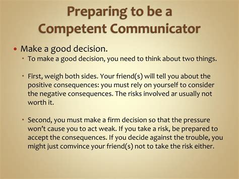 Ppt Chapter 4 The Competent Communicator Powerpoint Presentation