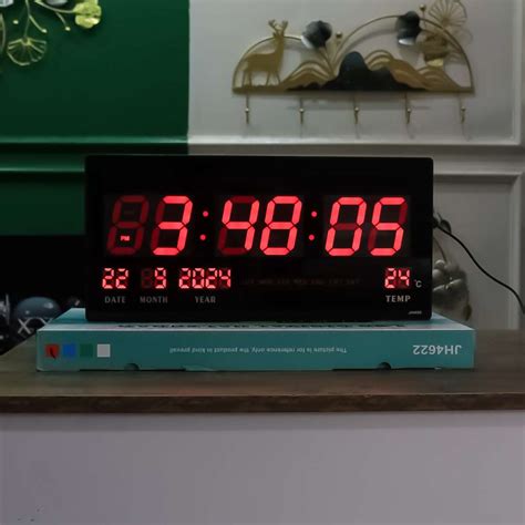 Best Large Red Jumbo Digital Wall Clock
