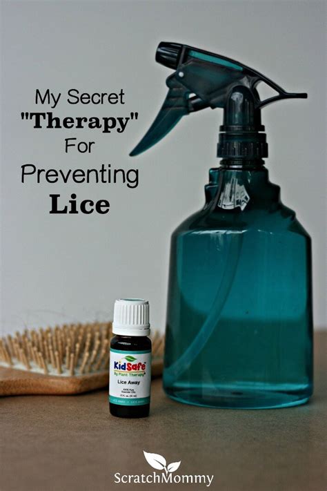 My Secret Therapy For Preventing Lice Pronounce Scratch Mommy