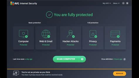 AVG INTERNET SECURITY 19 6 3098 FULL VERSION