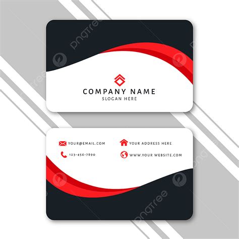 Abstract Modern Design Vector Hd Png Images Modern Business Card