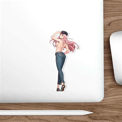 Zero Two Sexy Jeans Waterproof Sticker Ecchi Decal Darling In The